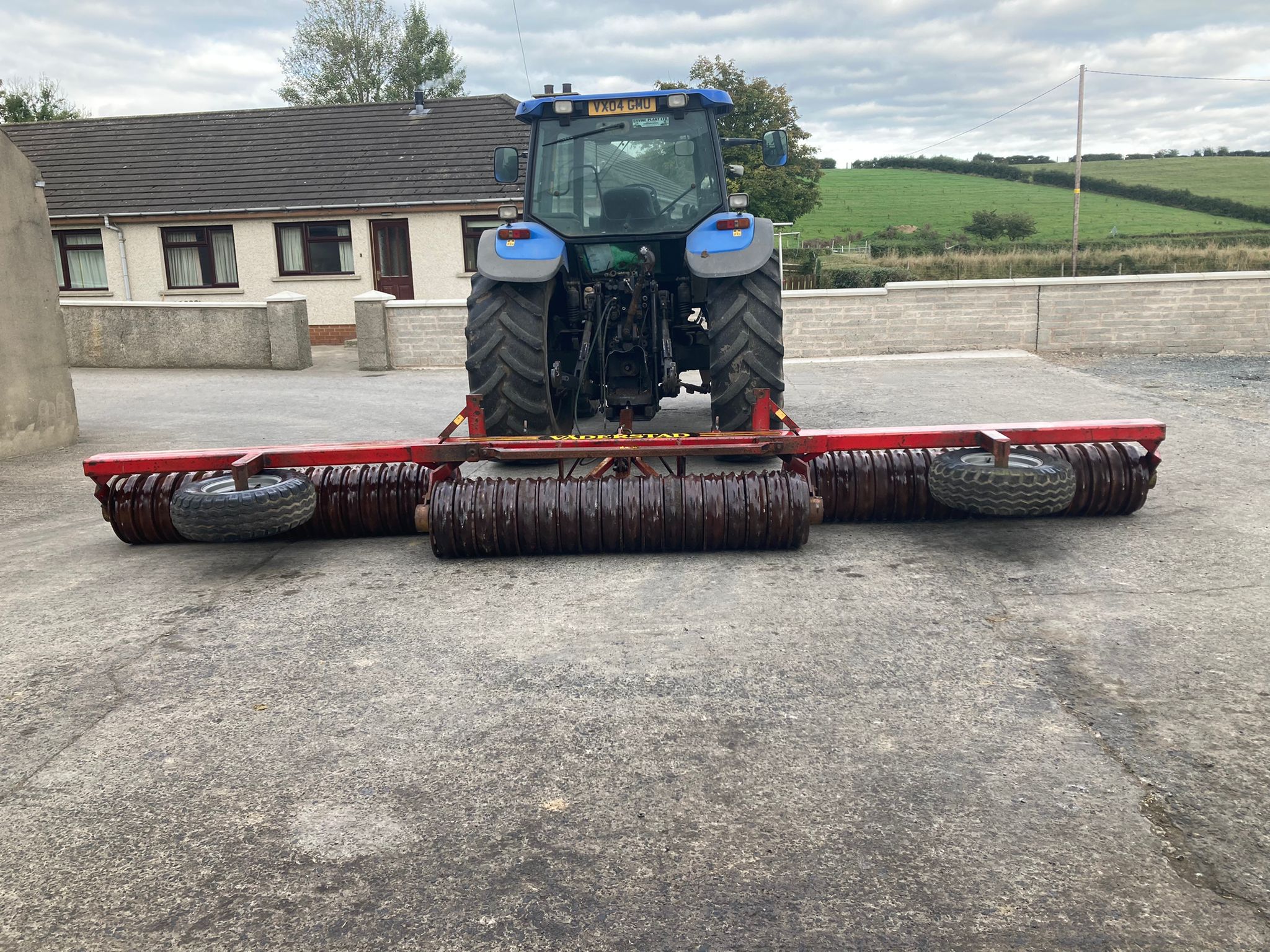 Vaderstad Cambridge Roller 6.3 meters wide in good condition - Colin ...