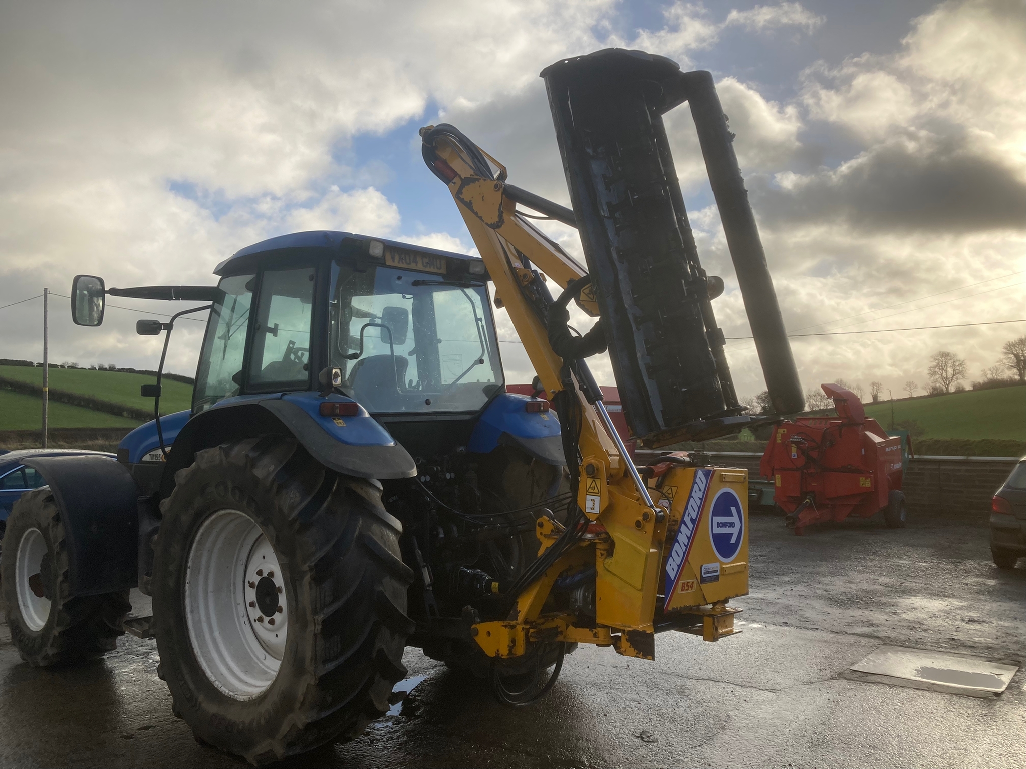 Bomford B 54 hedge cutter – Colin Cantley Farm Machinery